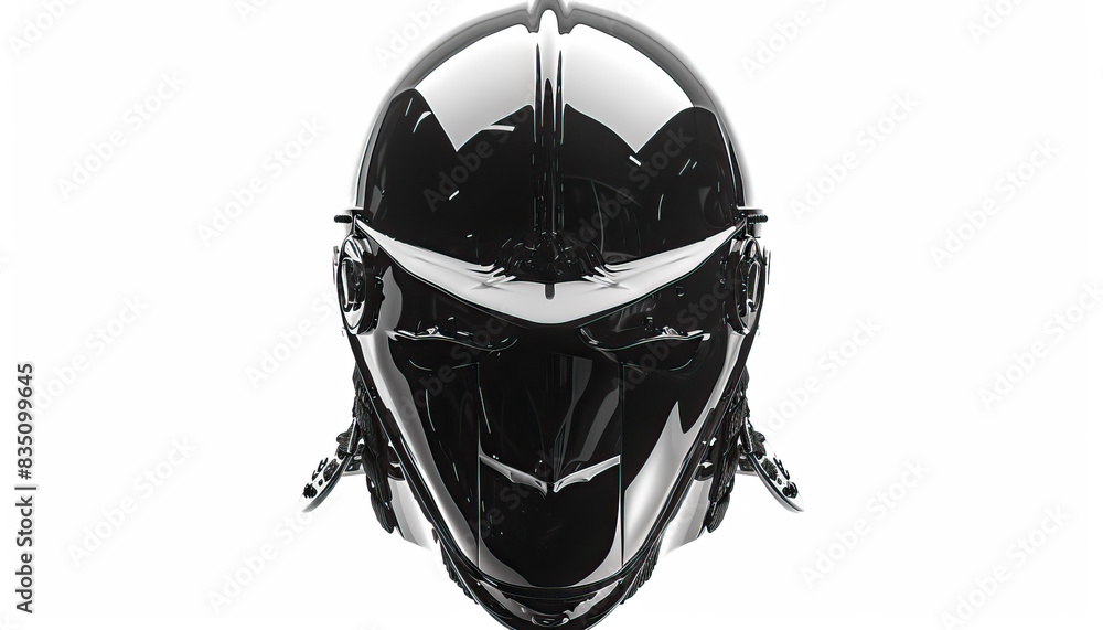 Seljuk warrior helmet illustration, modern graphic design, isolated ...