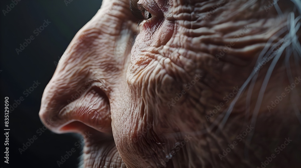 Engaging Aging Skin Texture in High Definition: A Genuine Portrait for ...