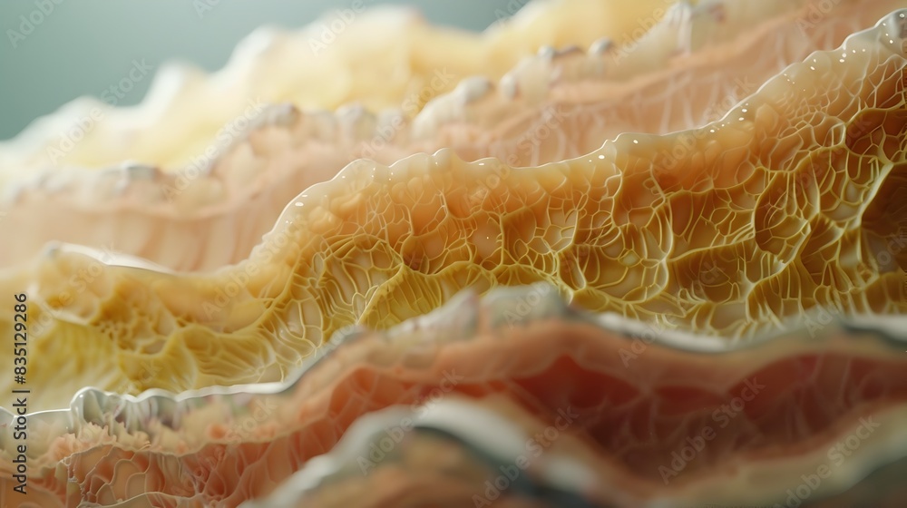 Vibrant 3D of Human Skin Surface Texture for High-Definition TV ...