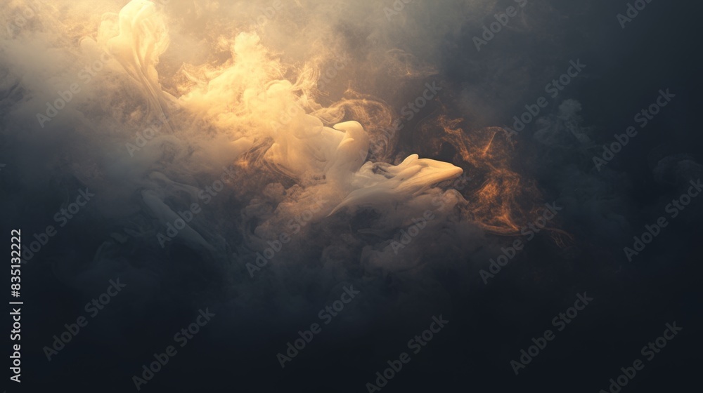 Beautiful abstract light background with ivory tobacco and interesting ...