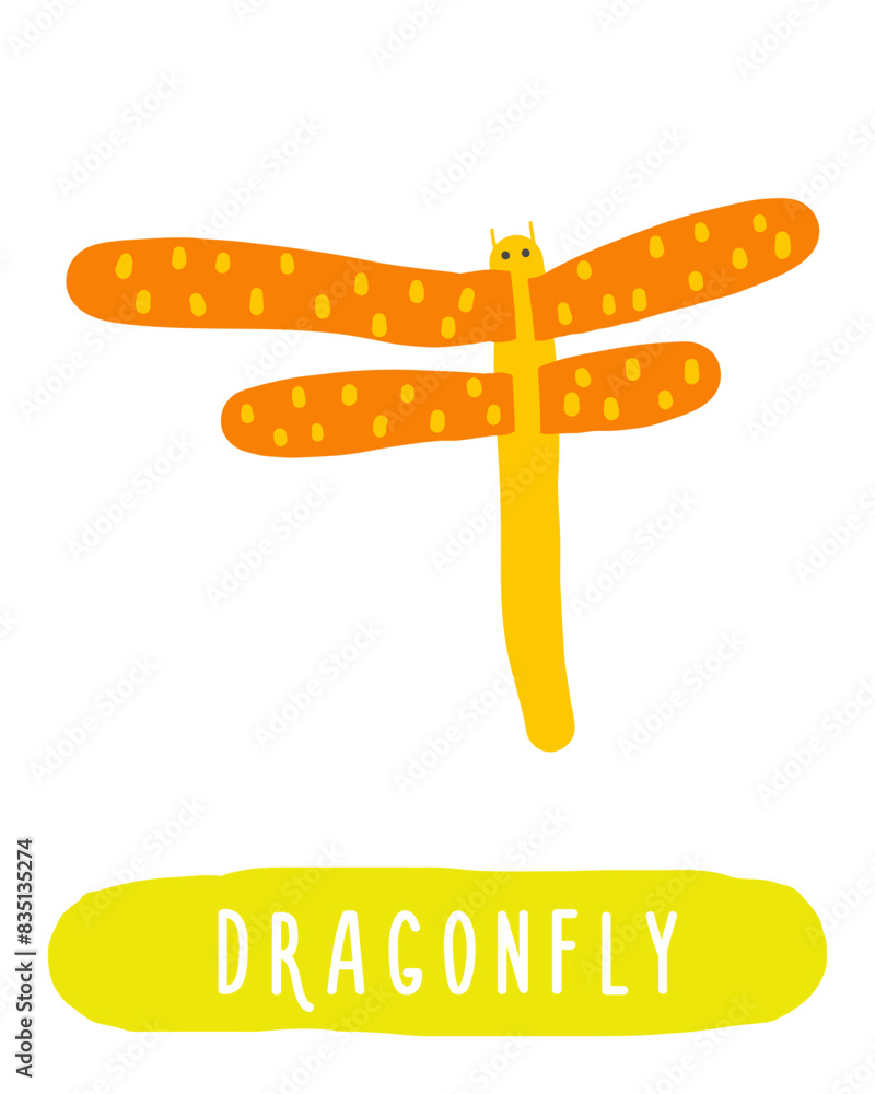 Learn jungle forest flashcard. Learning English words for kids. Cute ...