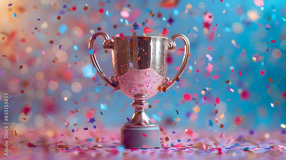 Achievement Celebration: Team Milestones with Trophy Imagery for ...