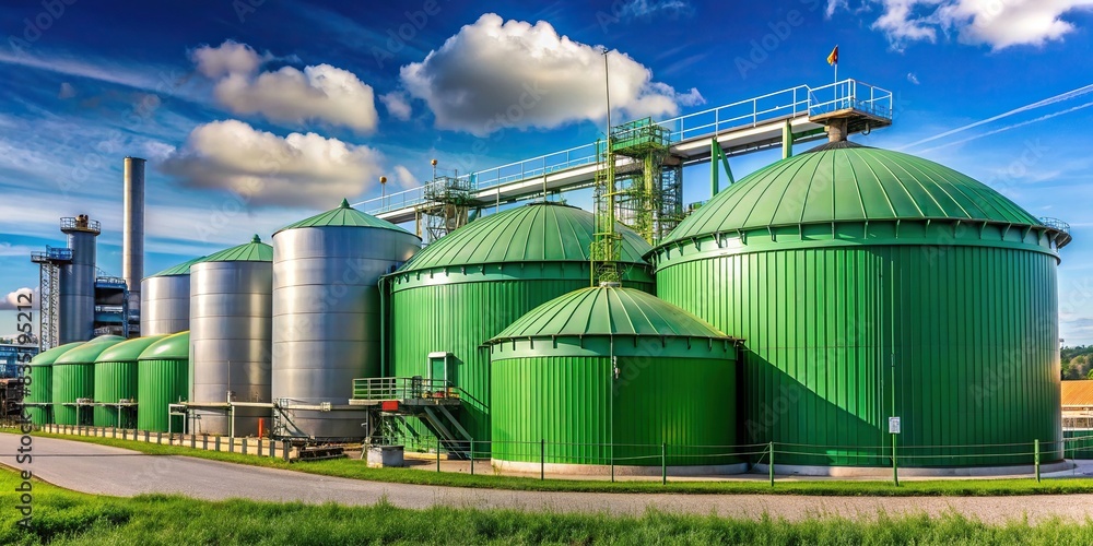 Renewable fuel factory biorefinery operation with tanks of oily seeds ...