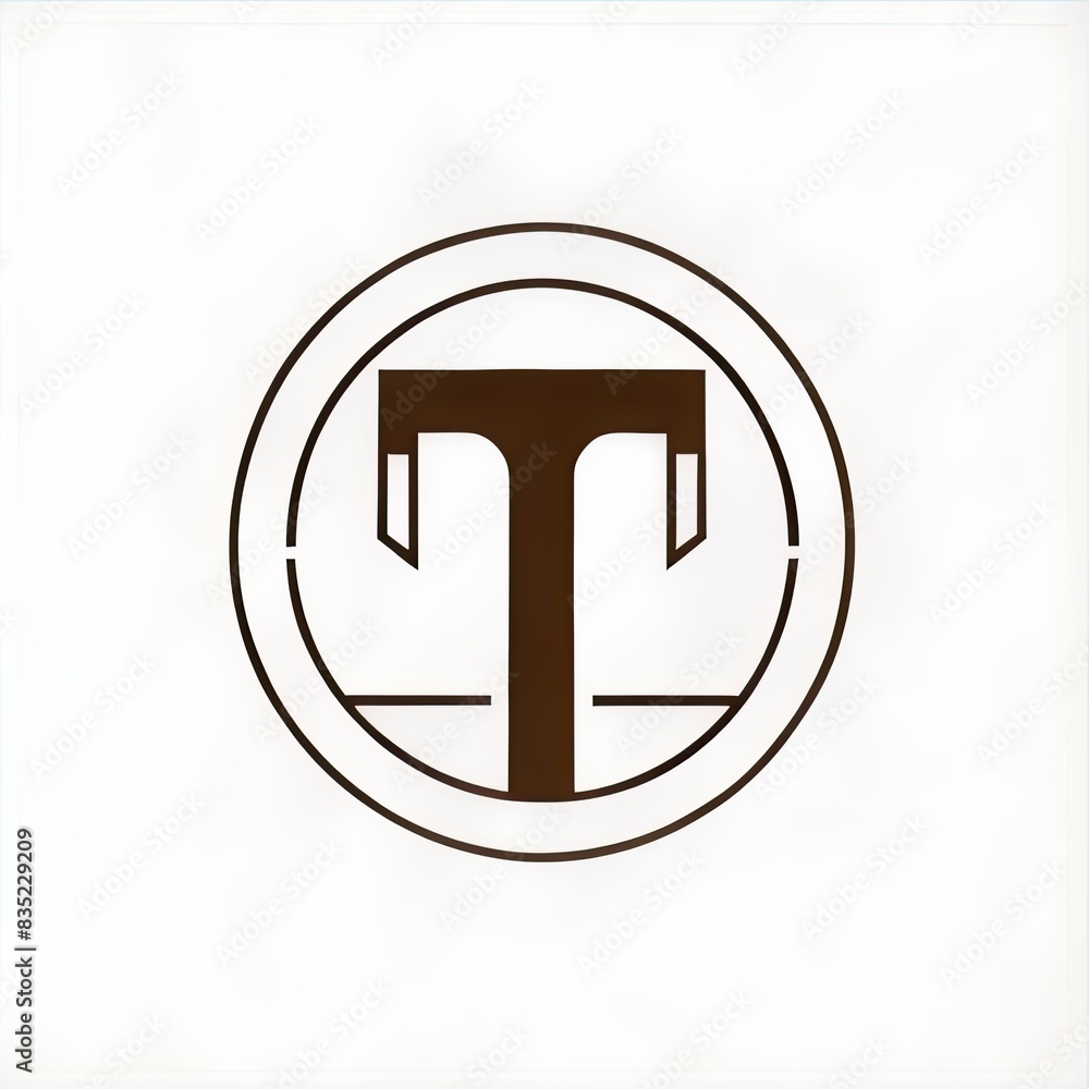 monogram logo modern. icon cool. design symbol iconic. desain art logo ...