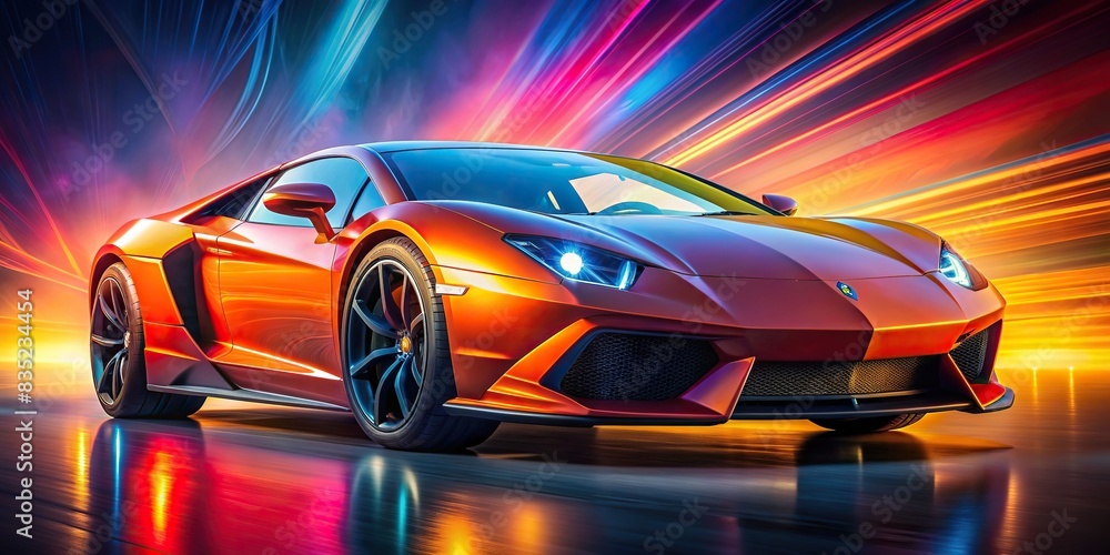 Sport car wallpaper with dynamic angles and vibrant colors , sports car ...