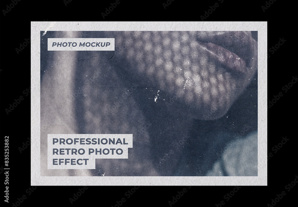 Film Vintage Frame Old Retro Photo Effect Paper Texture Template Mockup ...