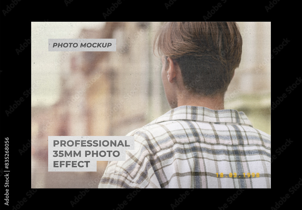 35mm Film Vintage Frame Old Retro Photo Effect Paper Texture Template ...