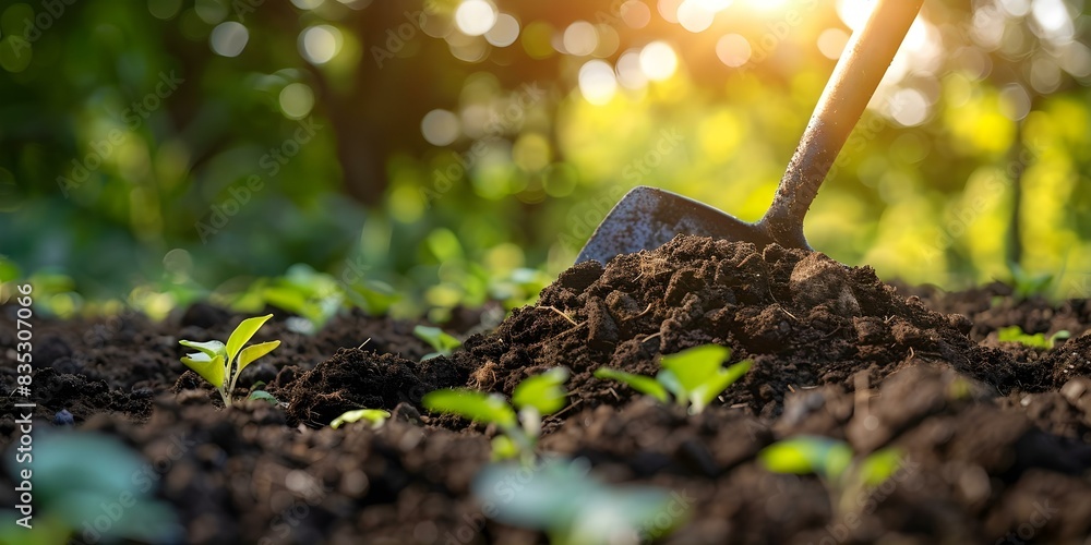 The Symbolism of a Shovel in Soil: A Representation of Farmers' Hard ...