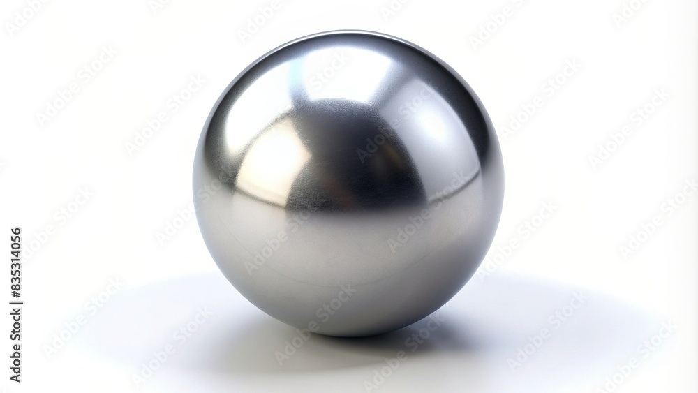 ภาพประกอบสต็อก metallic silver ball clip art on white background ...
