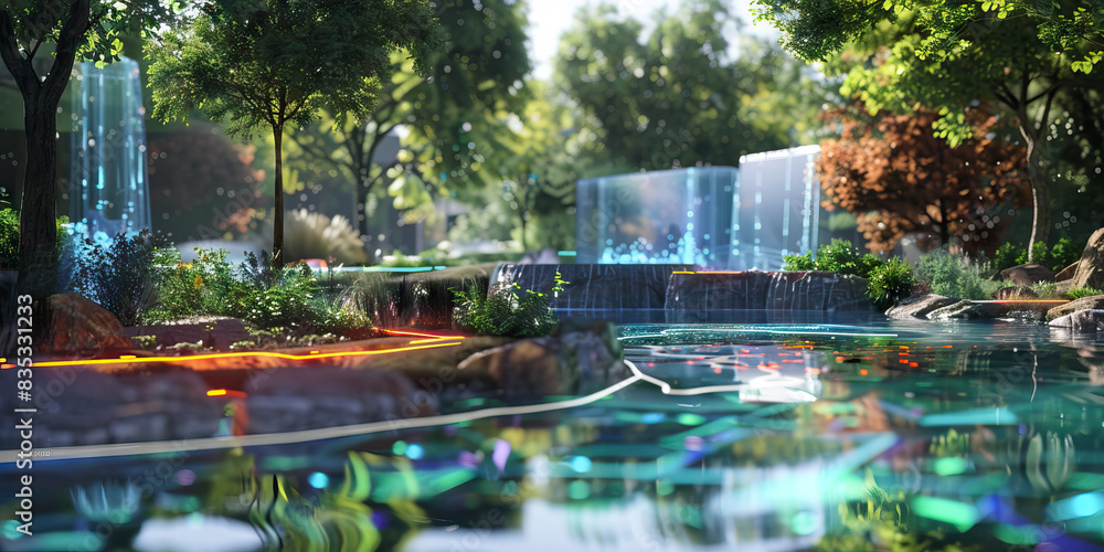 Augmented Reality Park: A park where visitors can experience augmented ...