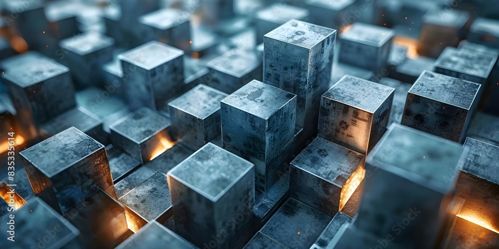 Metamorphosis of Cubes and Rectangles: Symbolizing Ongoing ...