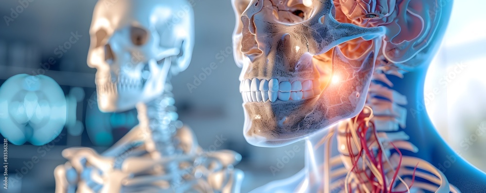 Detailed Visualization of Human Internal Anatomy with Transparent Skin ...