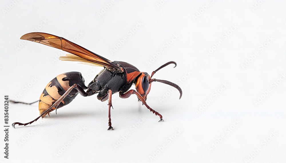 Asian, Northern or Japanese giant hornet - Vespa mandarinia - aka ...