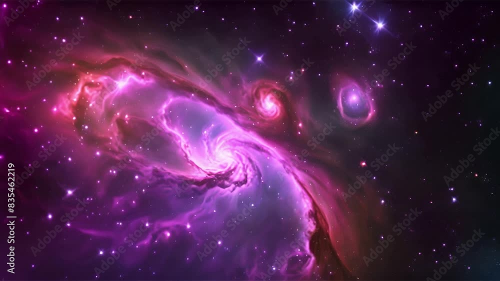 Slowly Traveling Through the Orion Nebula in 4K, Perfect for Scientific ...