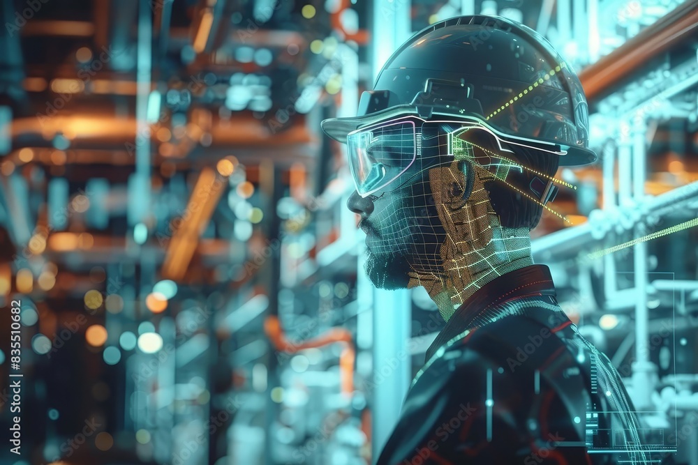 futuristic industry 40 technology management with ai digital twin and ...