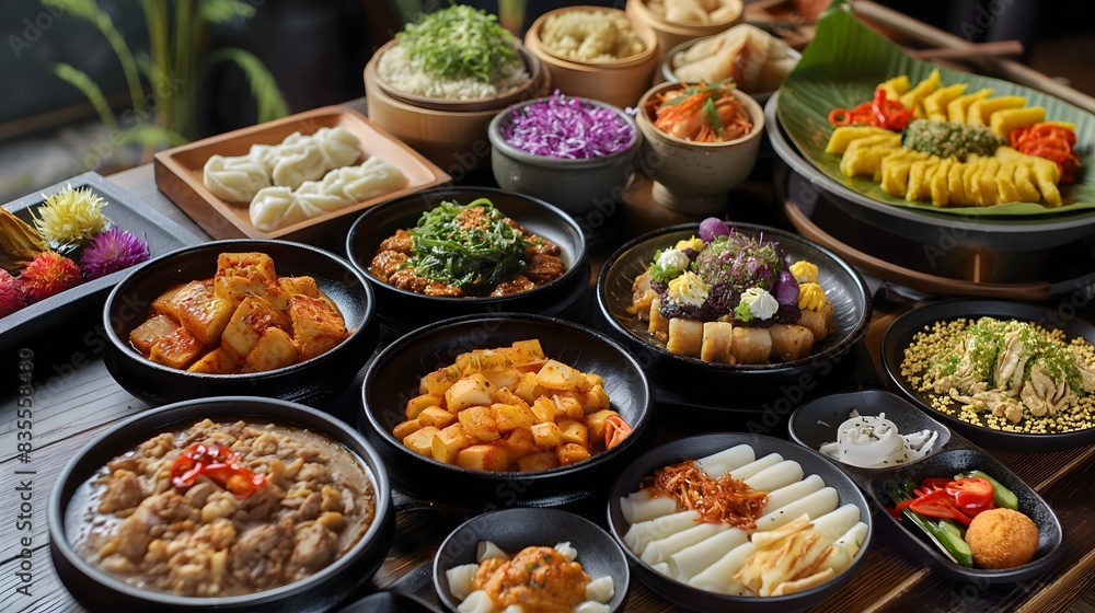 11. Showcase the flavors of global cuisine with a diverse spread of ...