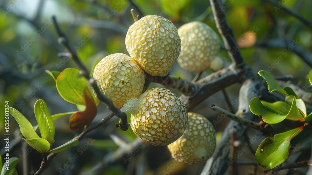 Structure of Avicennia marina fruit in mangrove ecosystem Stock Photo ...