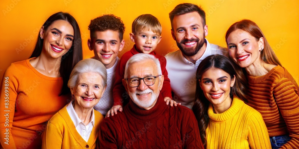 Generational Family Portrait: Studio images capturing multiple ...