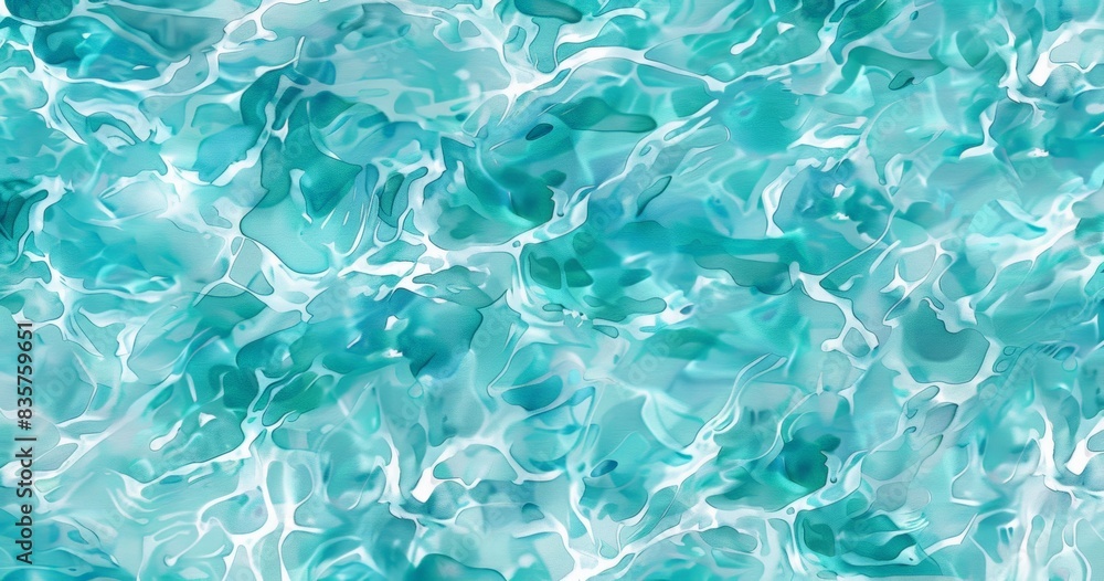 Water texture background with ripples and light reflections on ...