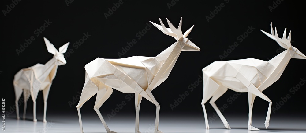 A step-by-step guide to folding an origami antelope with sequence ...