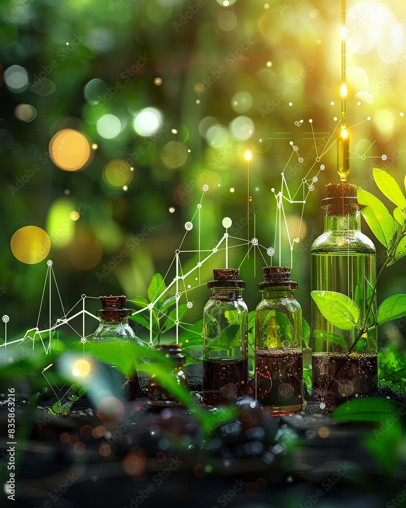ภาพประกอบสต็อก Chemical structures of hydrocarbons forming a rising ...
