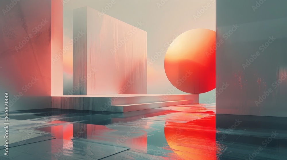 An avant-garde digital art piece that pushes boundaries with its ...