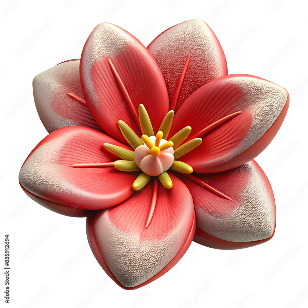 Amaryllis flower embroidered patch badge Hyperrealistic Highly Detailed ...