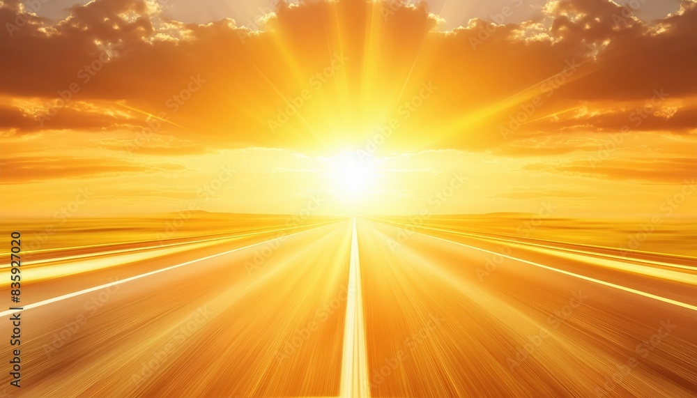 Sunburst images, Yellow background, Warp speed effects, light speed ...