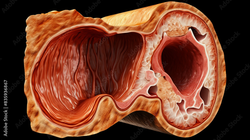 Inner Workings of the Human Ear Revealed: Detailed 3D Illustration of ...