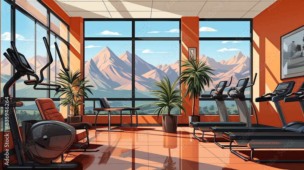 Wellness amenities such as onsite gyms or meditation rooms, promoting ...