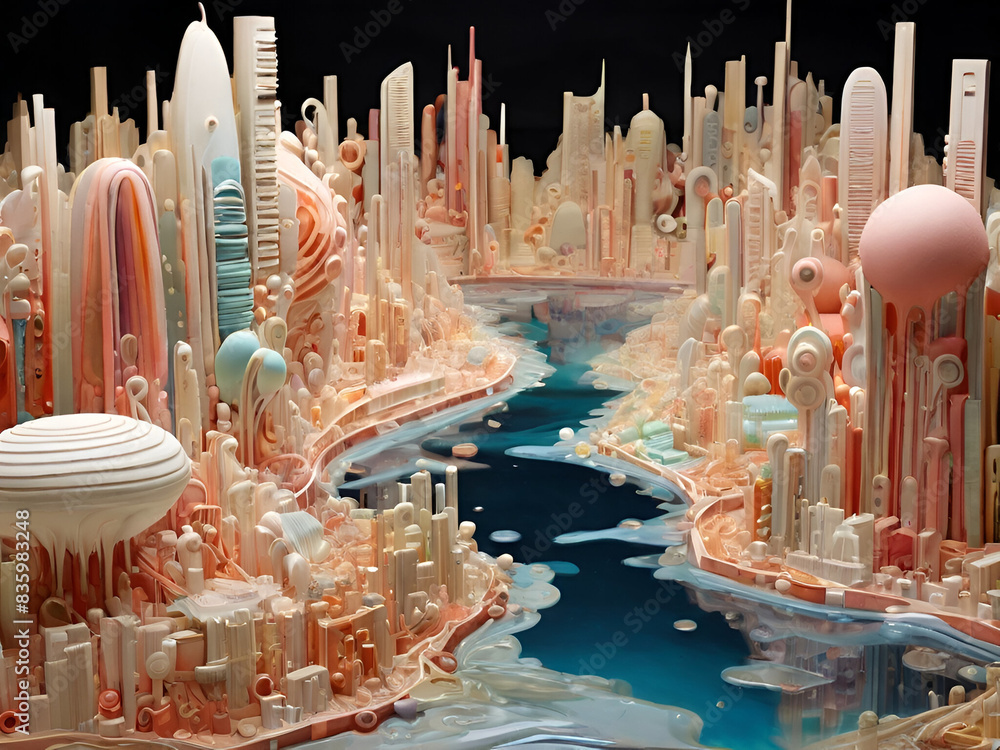 Bacterial art is a unique and innovative form of art that involves ...