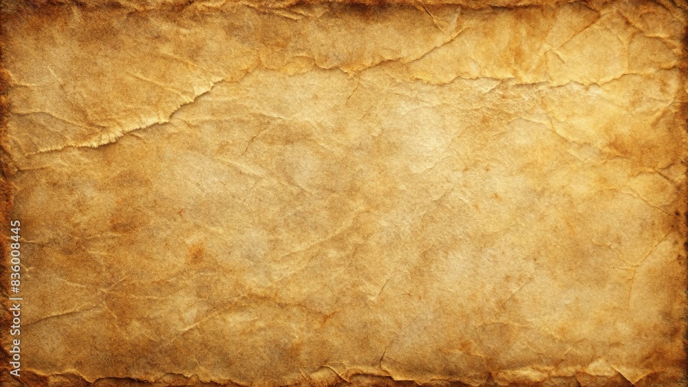 Ancient paper texture with worn edges suitable for background and ...