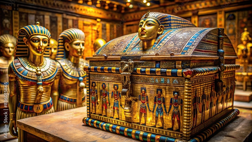 Majestic treasures found inside an ancient Egyptian tomb, treasure, ancient, Egyptian, tomb ...