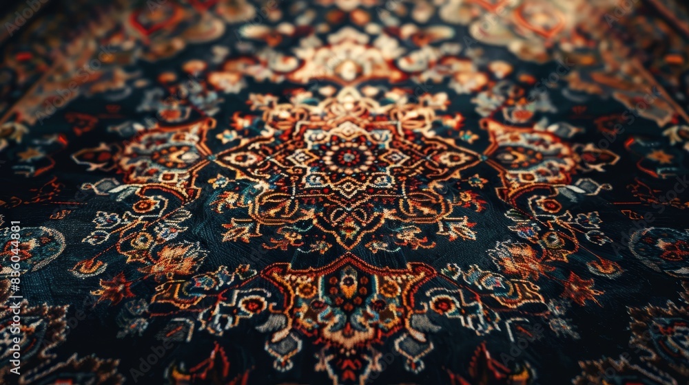 Beautiful oriental carpet. desktop wallpaper or just a background in ...