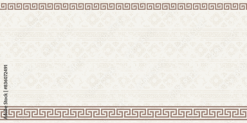 Ethnic background on the theme of Mongolian national ornament, frame ...