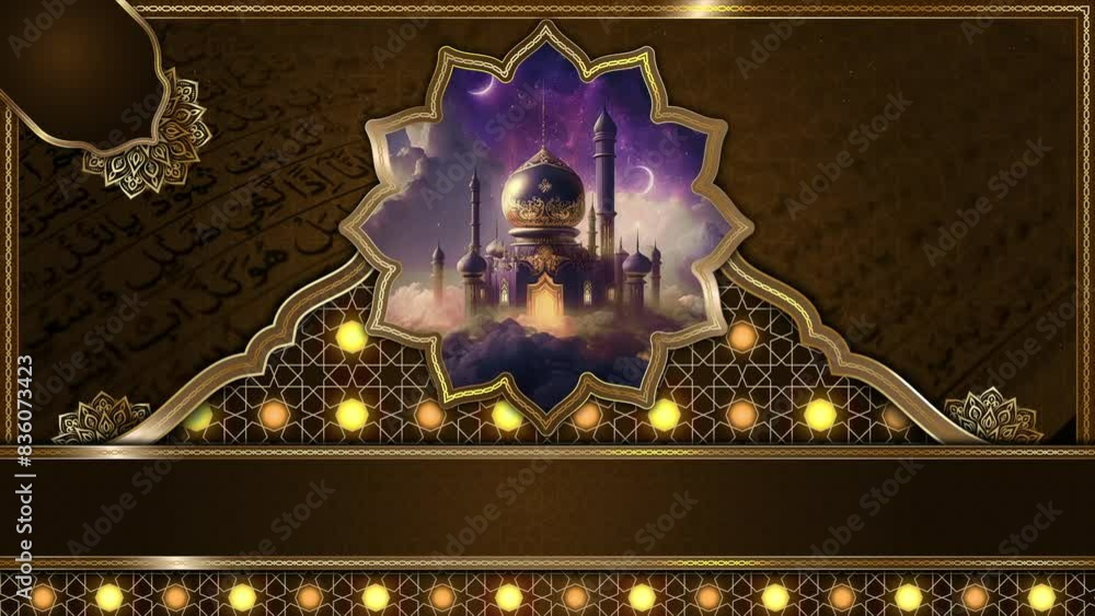 luxury arabic islamic Background , muslim design for Holy Quran ...