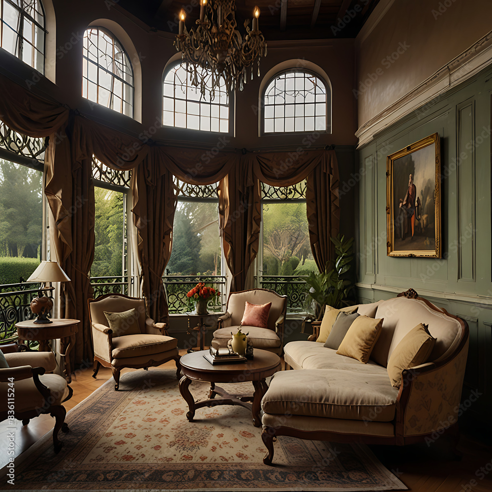 Timeless Renaissance-Inspired Home Interior Design, Classic Interior ...