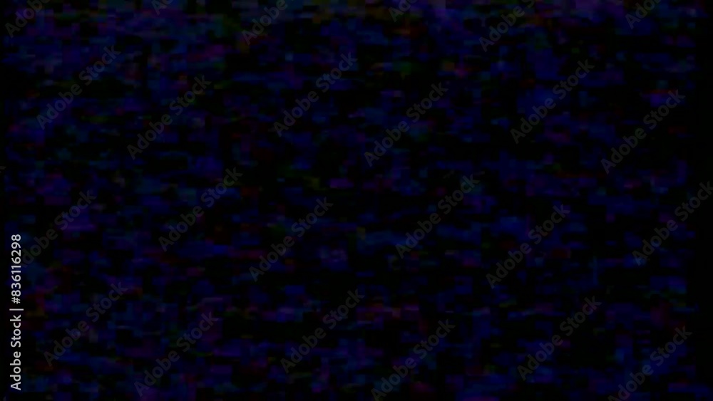 Purple Static - mp4 - Vintage VHS Overlays and Flares for Unique Visual ...