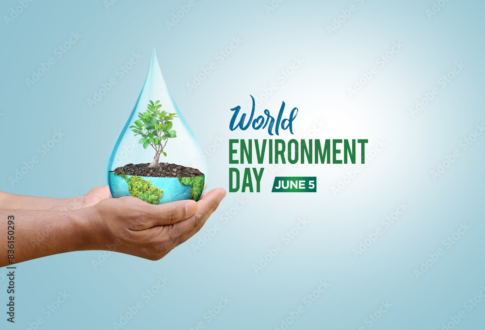 World Environment Day 2024 concept - Land restoration, desertification ...