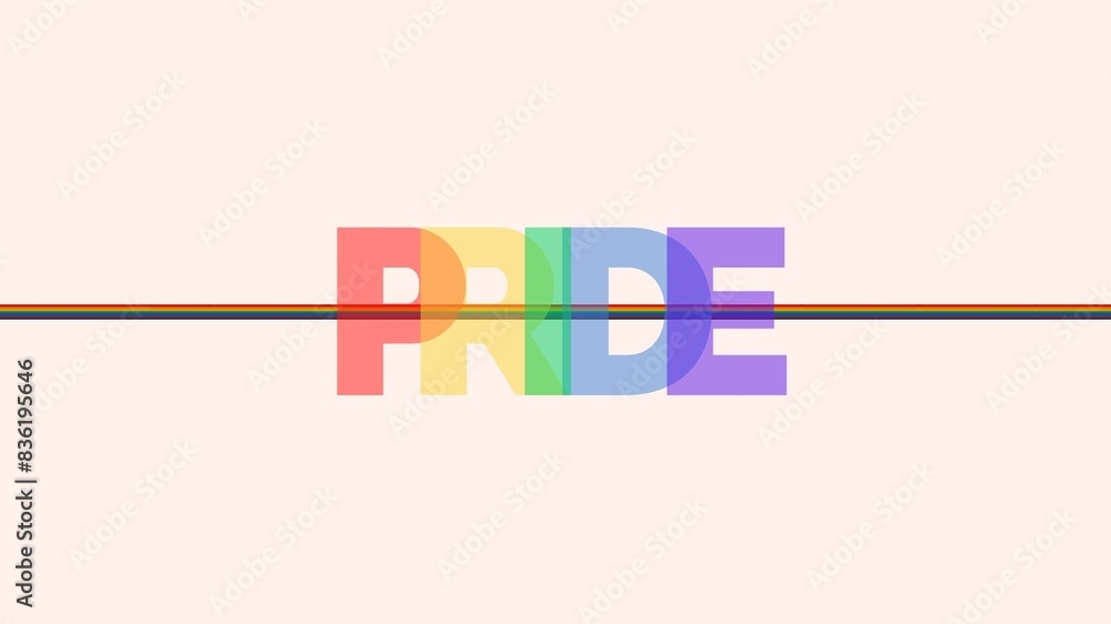 The image features the word "PRIDE" in bold, capital letters. Each ...