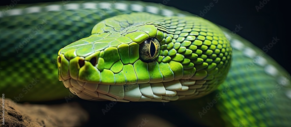 Veterinarian caring for a harmless Iberian worm lizard, a non-venomous ...