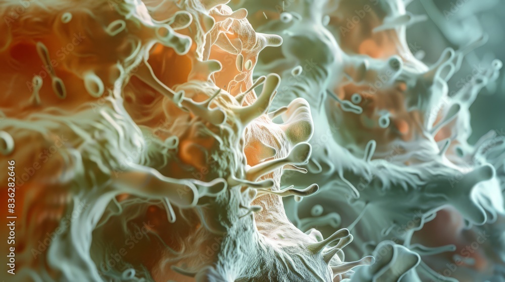 Bone cell types: Depict osteoblasts, osteoclasts, and osteocytes ...