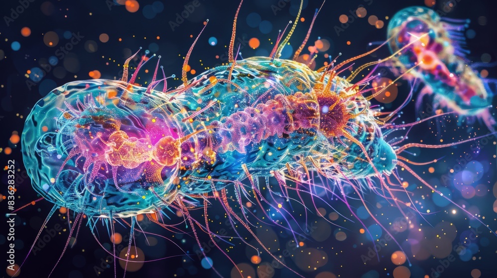 Cilia and flagella: Illustrate cells with cilia and flagella ...