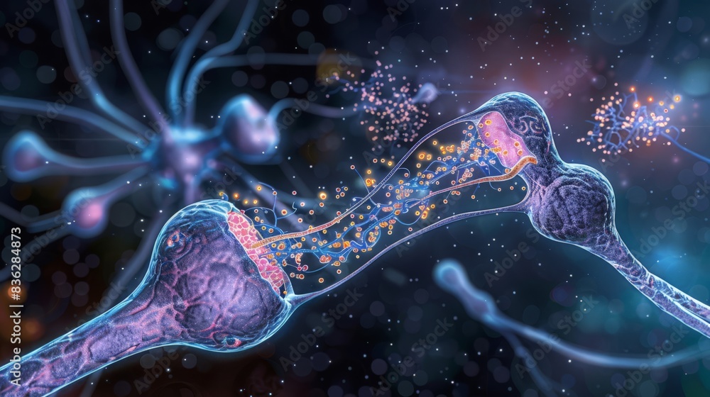 Nerve cell communication: Visualize how nerve cells communicate through ...