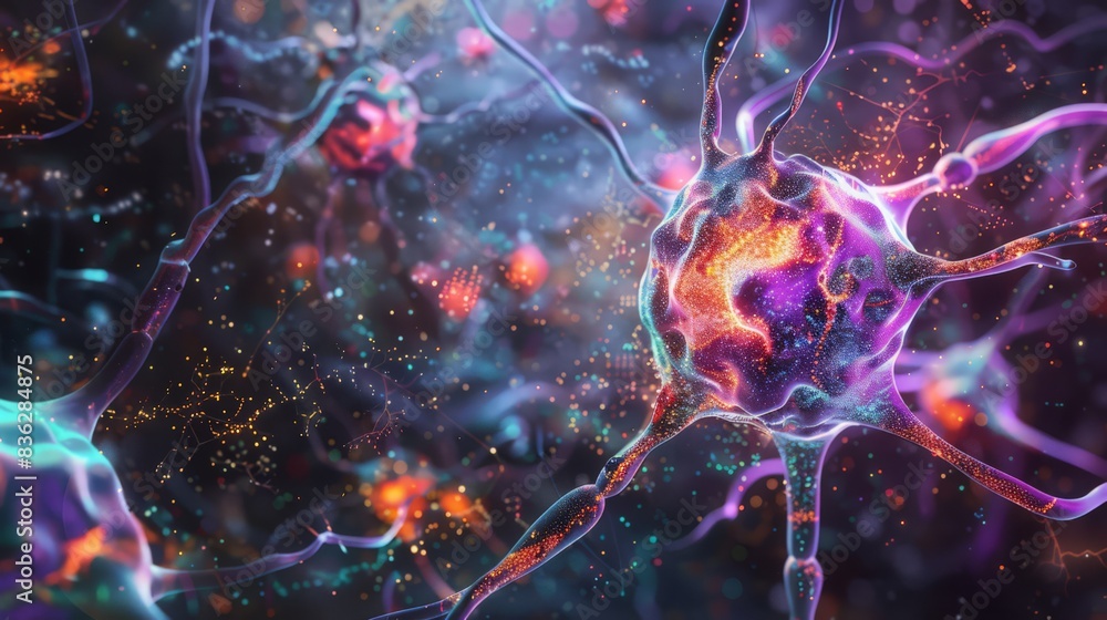 Nerve cell communication: Visualize how nerve cells communicate through ...