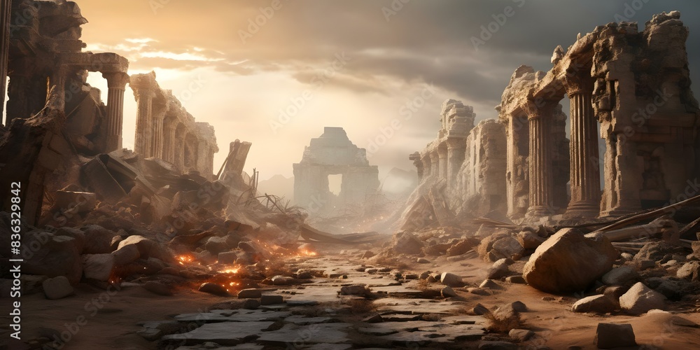 Destruction of Historic Temple Ruins and Lost Cultural Artifacts ...