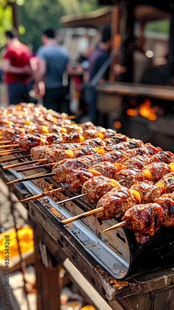 Chelo Kabab is a classic Iranian dish consisting of grilled meat ...