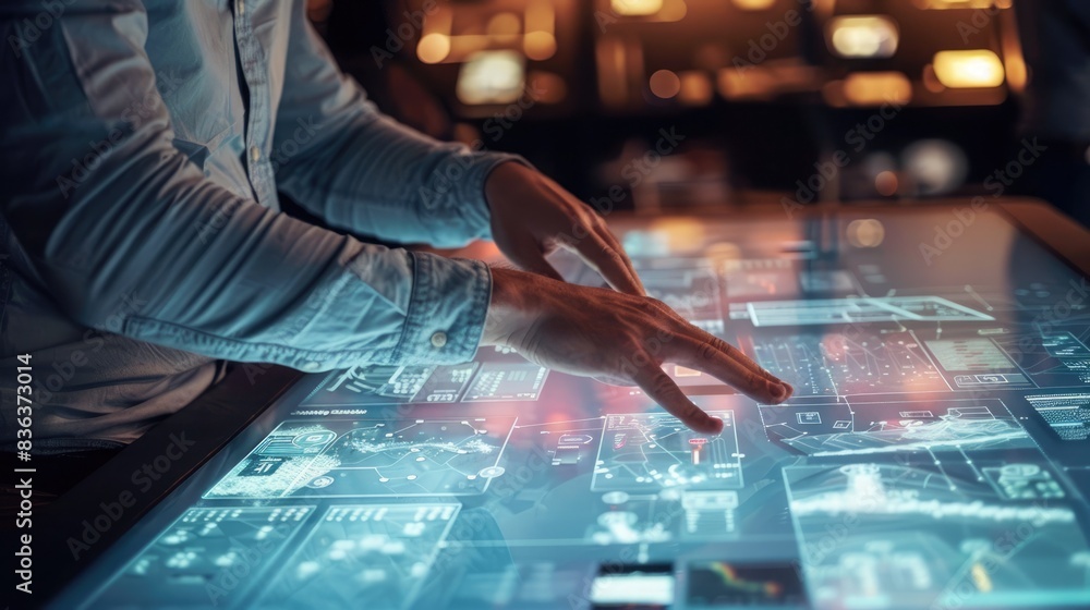 Exploring detailed consumer journey maps and data visualizations on an ...