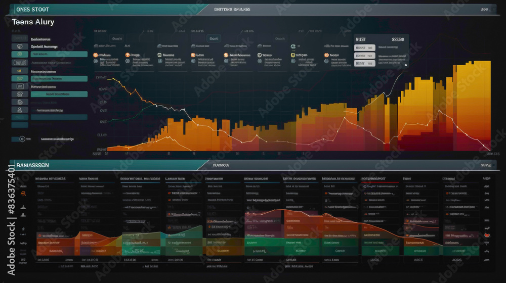 A detailed comparison chart of different technical indicators ...