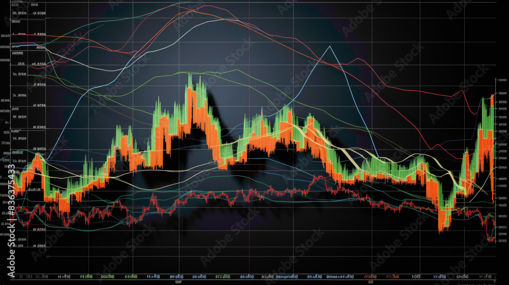 A detailed Elliott Wave analysis chart, outlining wave counts and ...